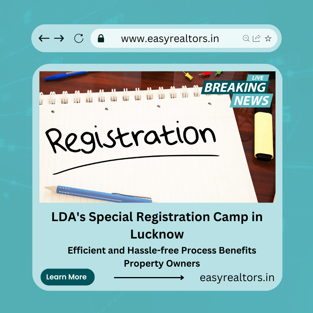 LDA Special Registration Camp in Lucknow Draws Success on Day One