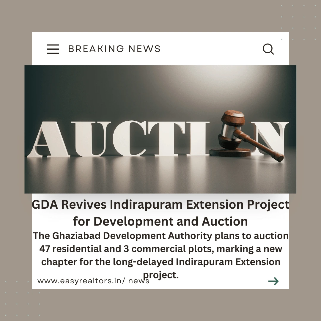 GDA Revives Indirapuram Extension Project for Development